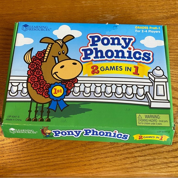 Learning Resources | Toys | Pony Phonics 2 Games In | Poshmark